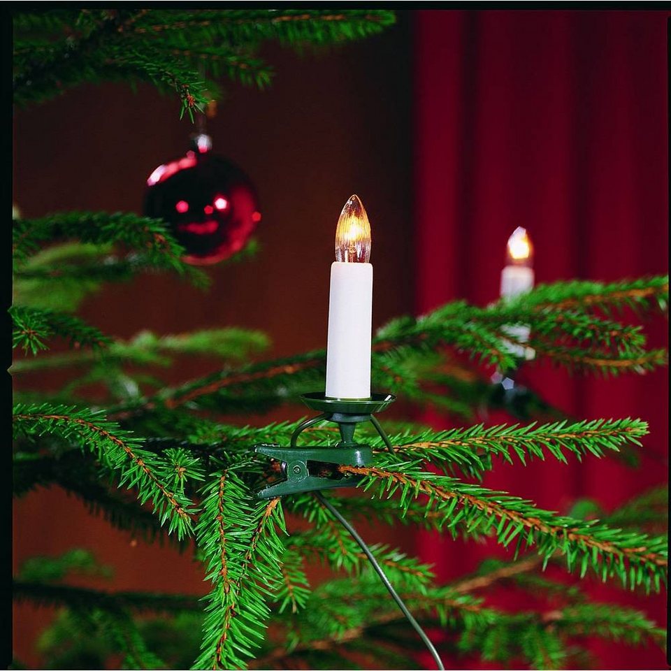 Konstsmide Lichterkette Baumkette Topbirnen One String 16 Klare
