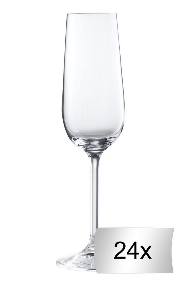 Bohemia Selection Sektglas Simply 24er Set 190 Ml Fassungsvermögen
