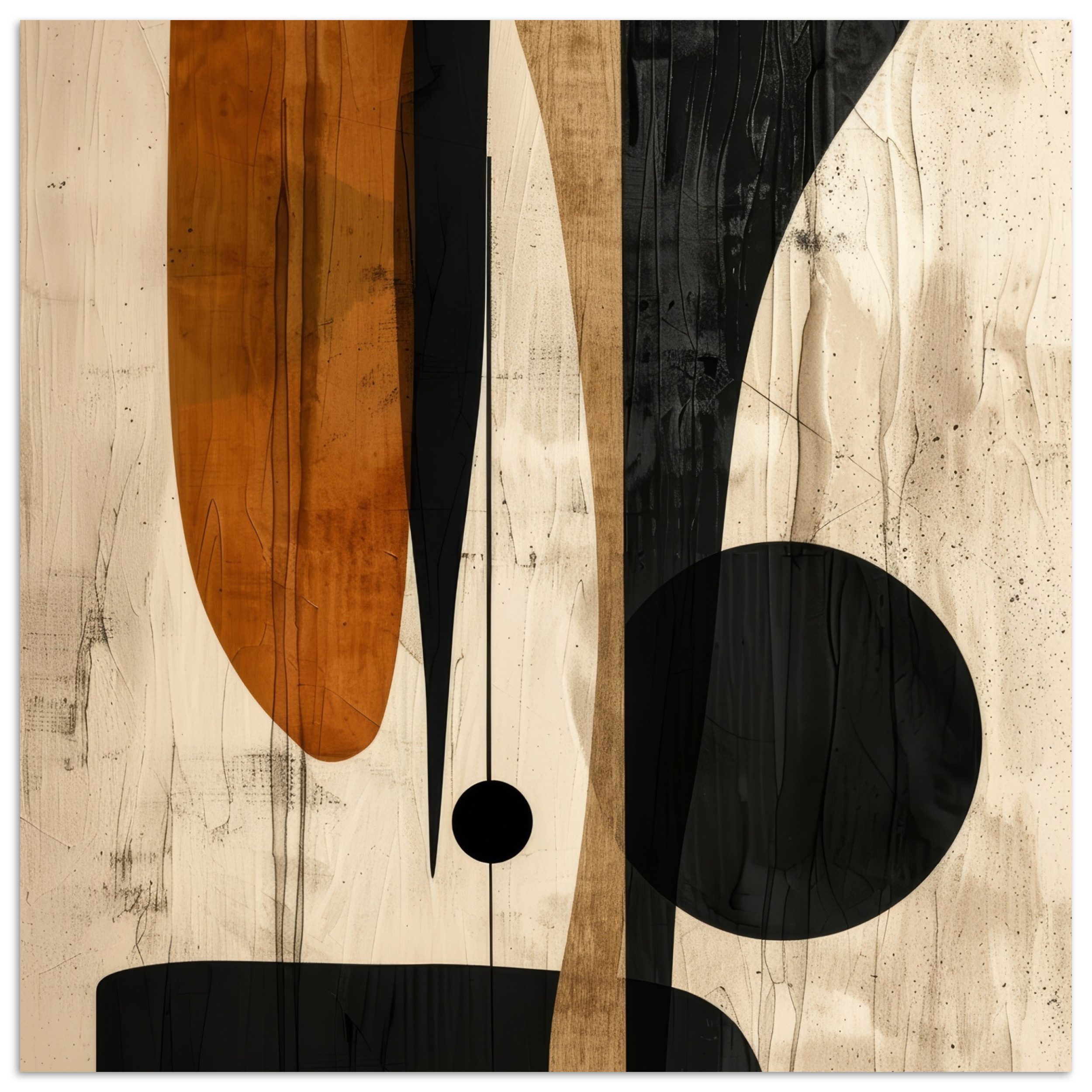 Muchowow Poster Abstrakt Kunst Formen Modern 1 St Wandbild