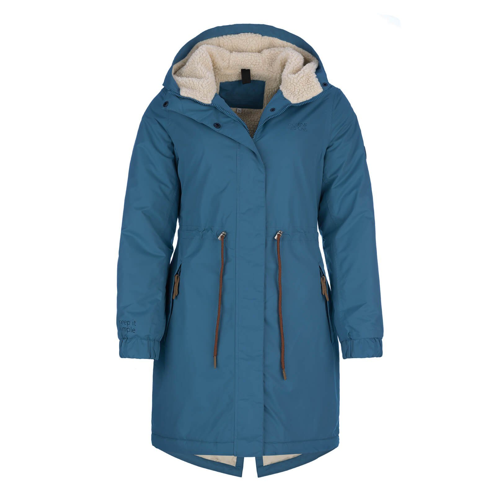 Baumfuchs Funktionsjacke Damen Funktionsparka Regenjacke Regenmantel