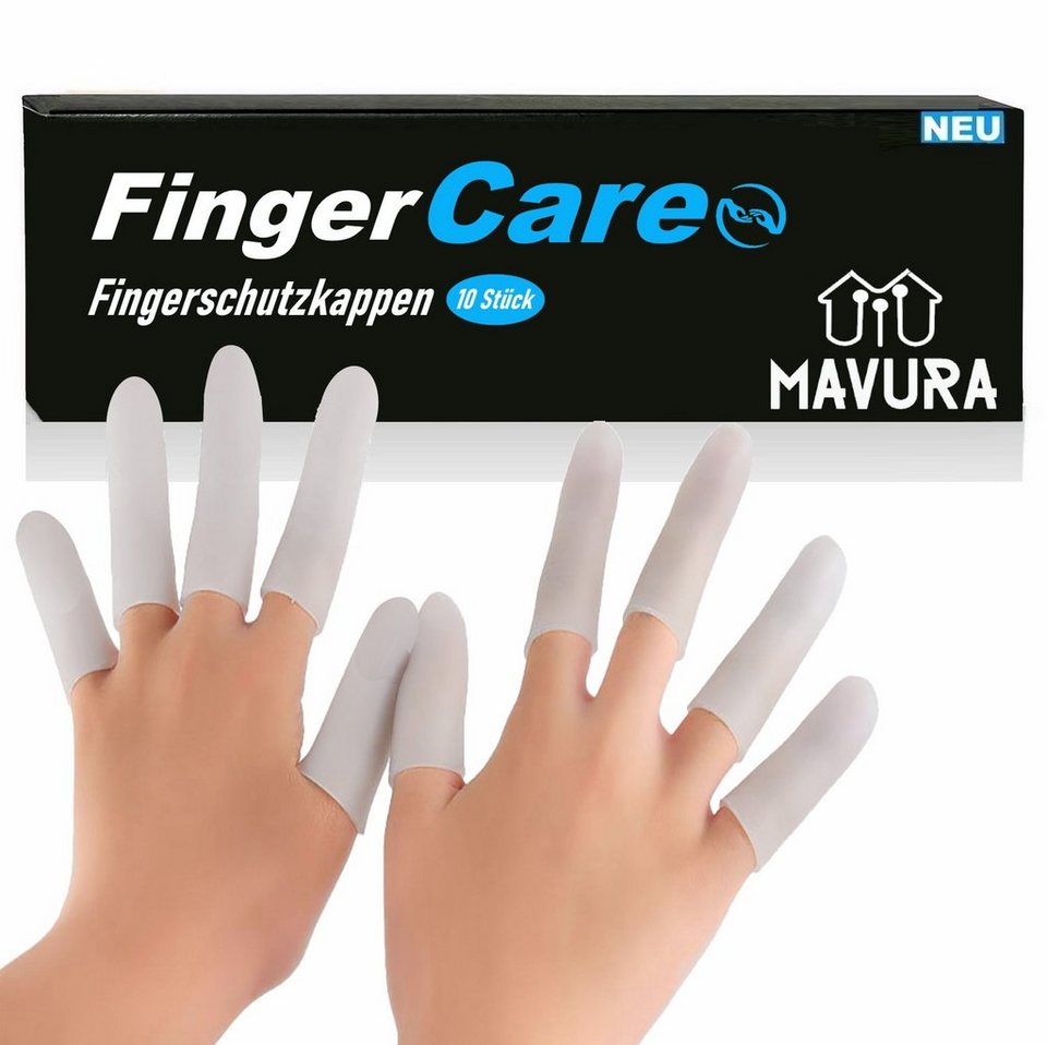 Mavura Finger Und Zehenschutz Fingercare Fingerschutz Silikon