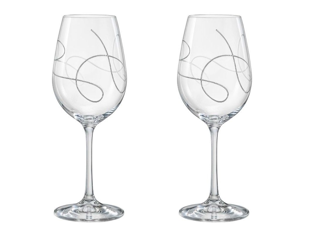 Crystalex Weinglas String Clear Weinglas 350 Ml 2er Set Kristallglas