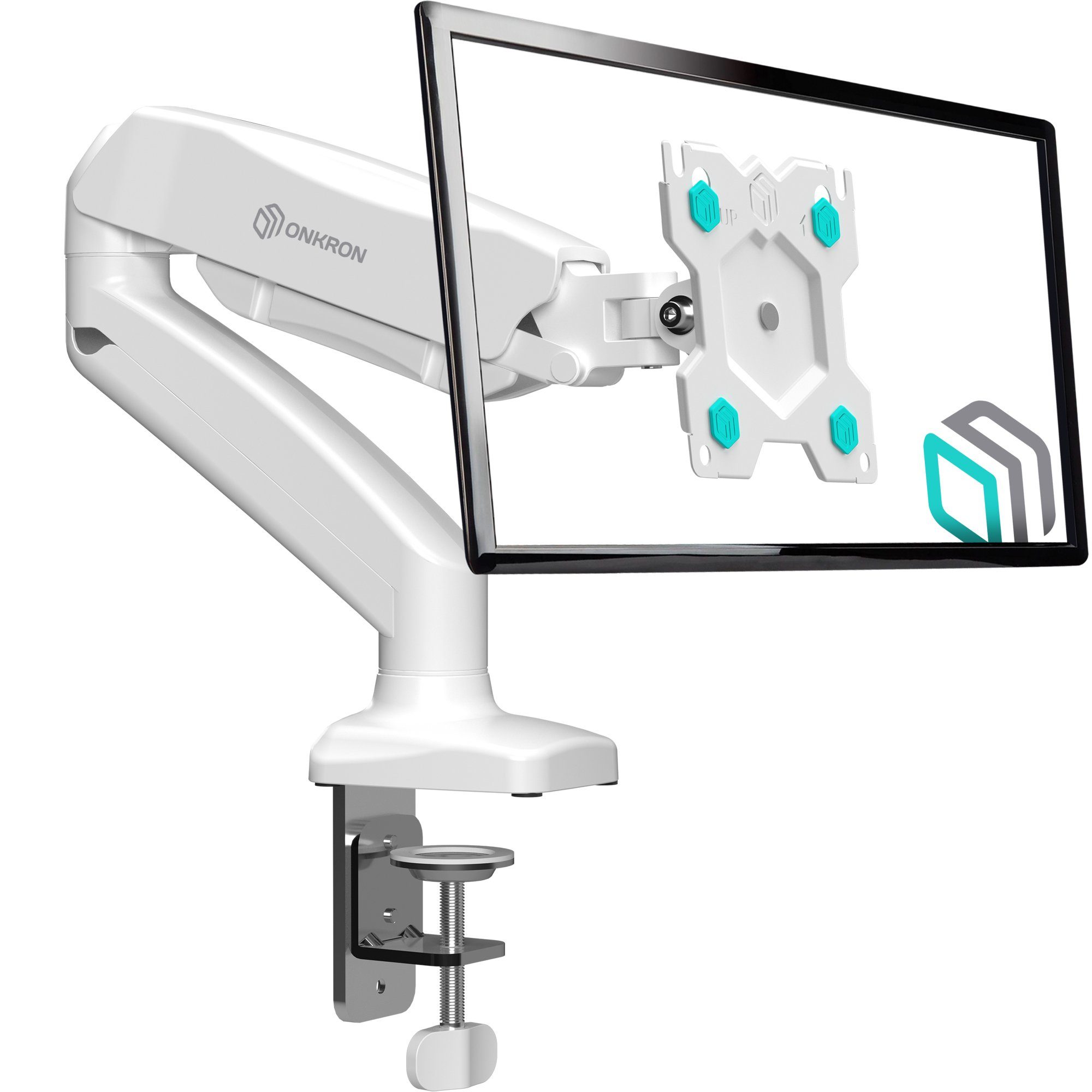 Onkron G80 Wht Monitor Halterung Bis 3200 Zoll Monitor