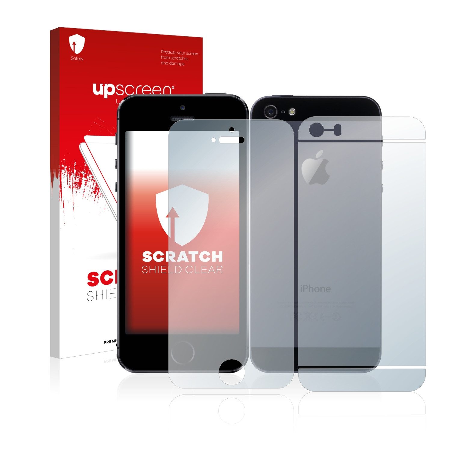 Upscreen Schutzfolie Für Apple Iphone 5s Displayrückseite