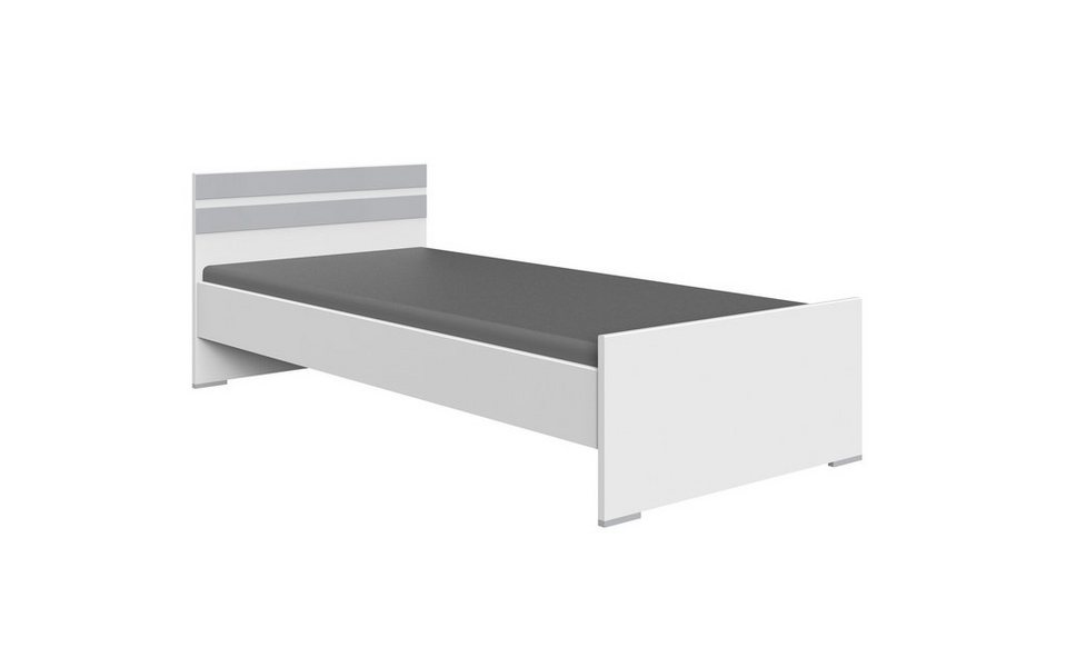 Freiraum Bett Joker Bht 96x71x204 Cm In Weiß Mit Absetzungen In
