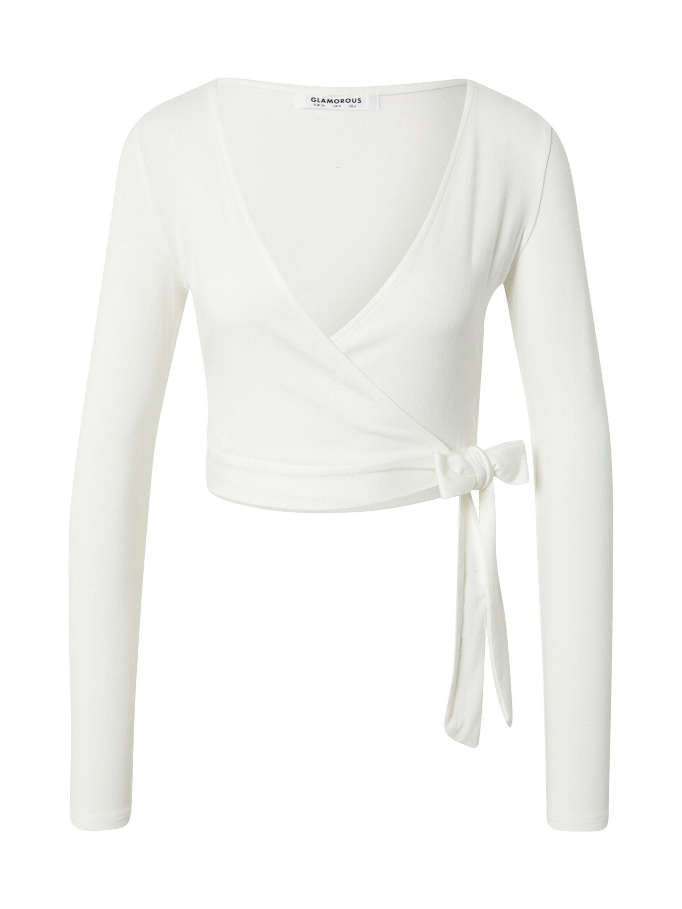Glamorous Langarmshirt 1 Tlg Wickel Design