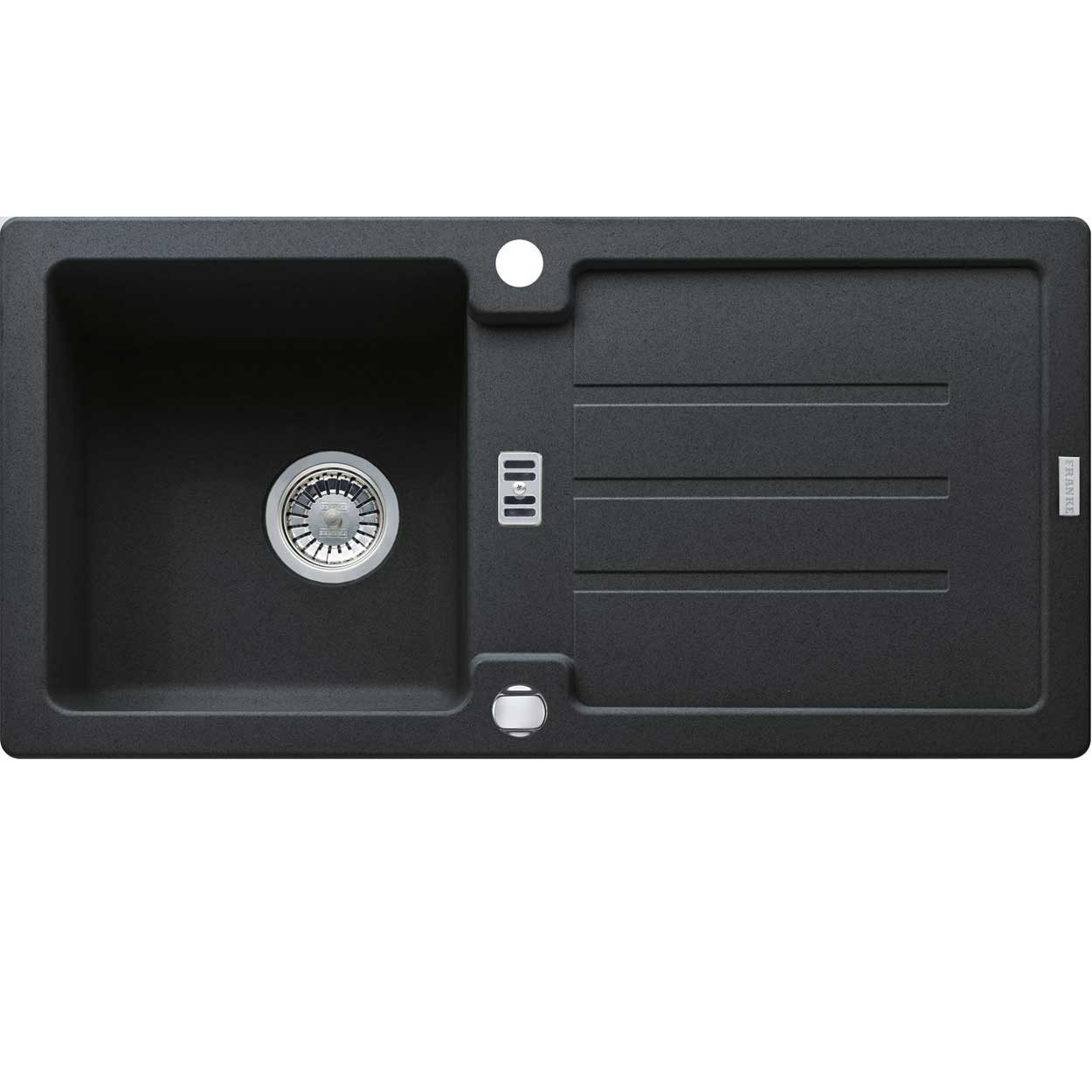 Franke Einbauspüle Smart Strata Einbauspüle Stg 614 86 Onyx