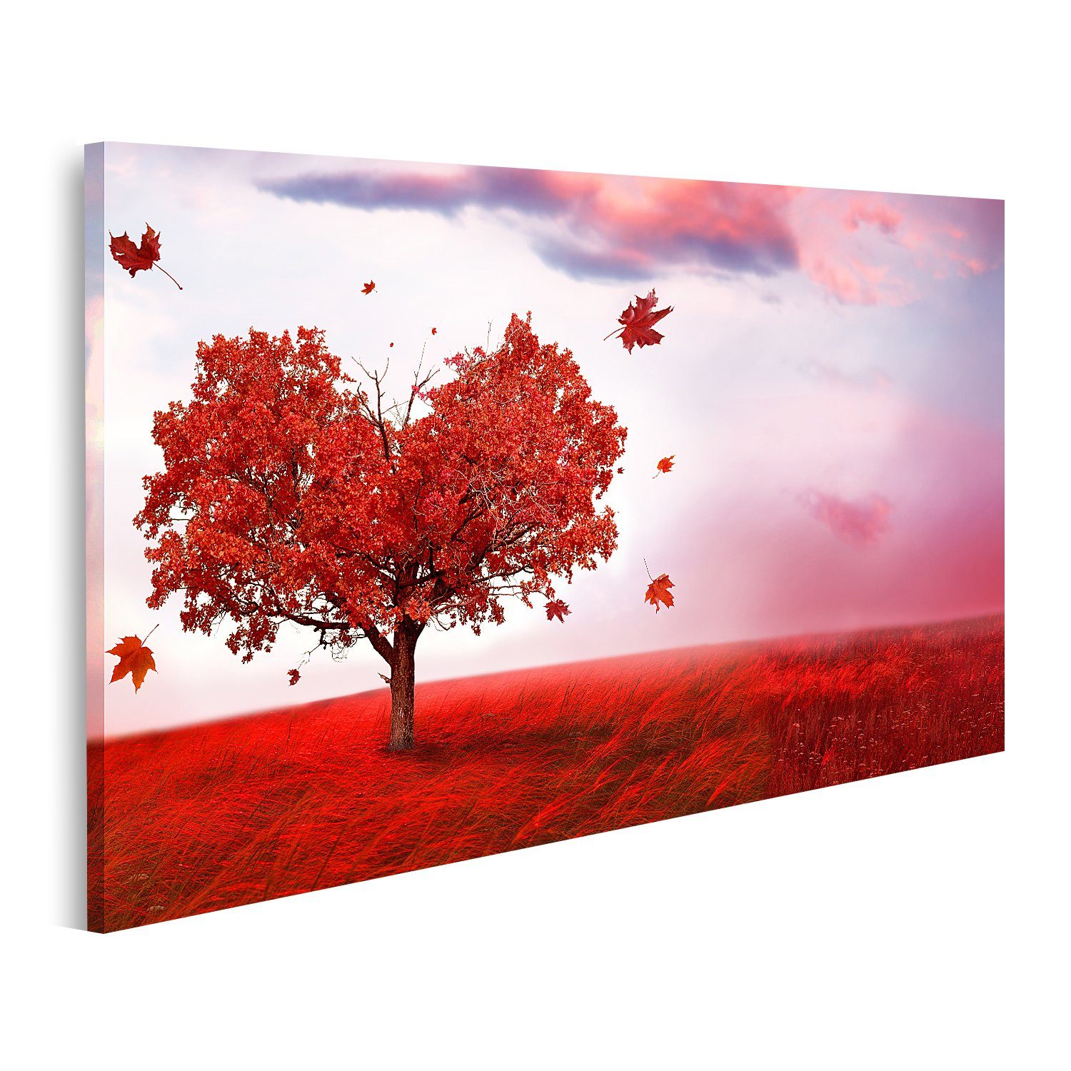 Islandburner Leinwandbild Bild Auf Leinwand Herbstlandschaft Mit