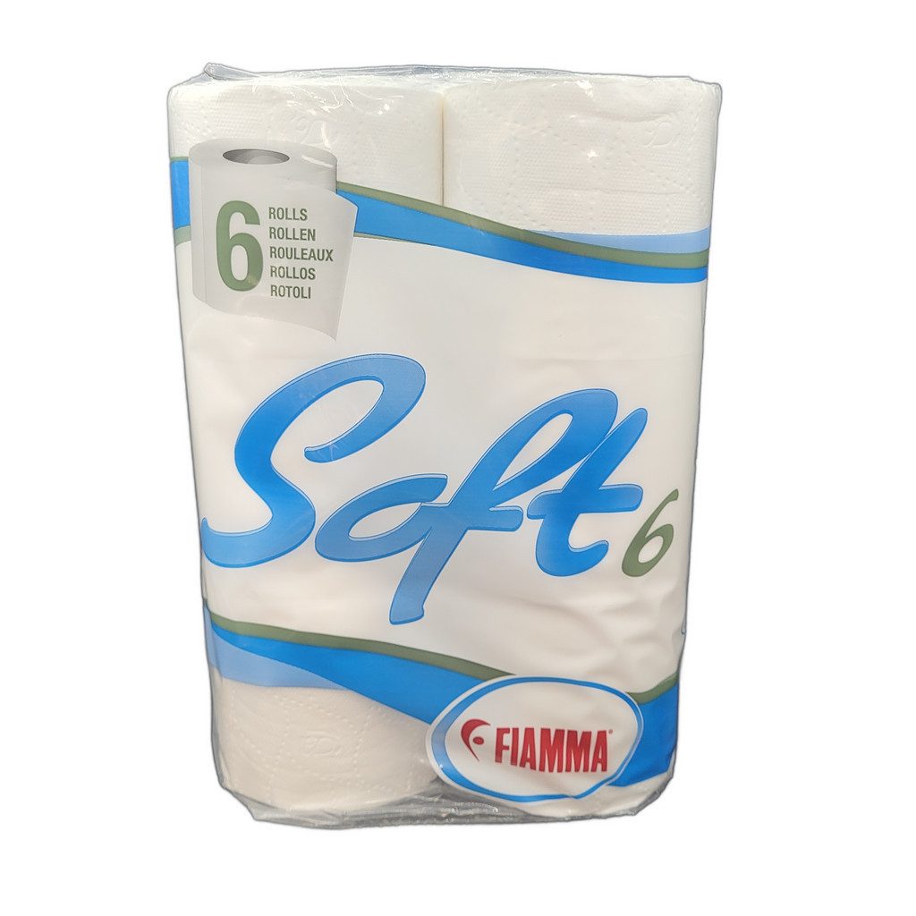 Fiamma Toilettenpapier Fiamma Soft-WC-Papier 6er-Pack, Klopapier
