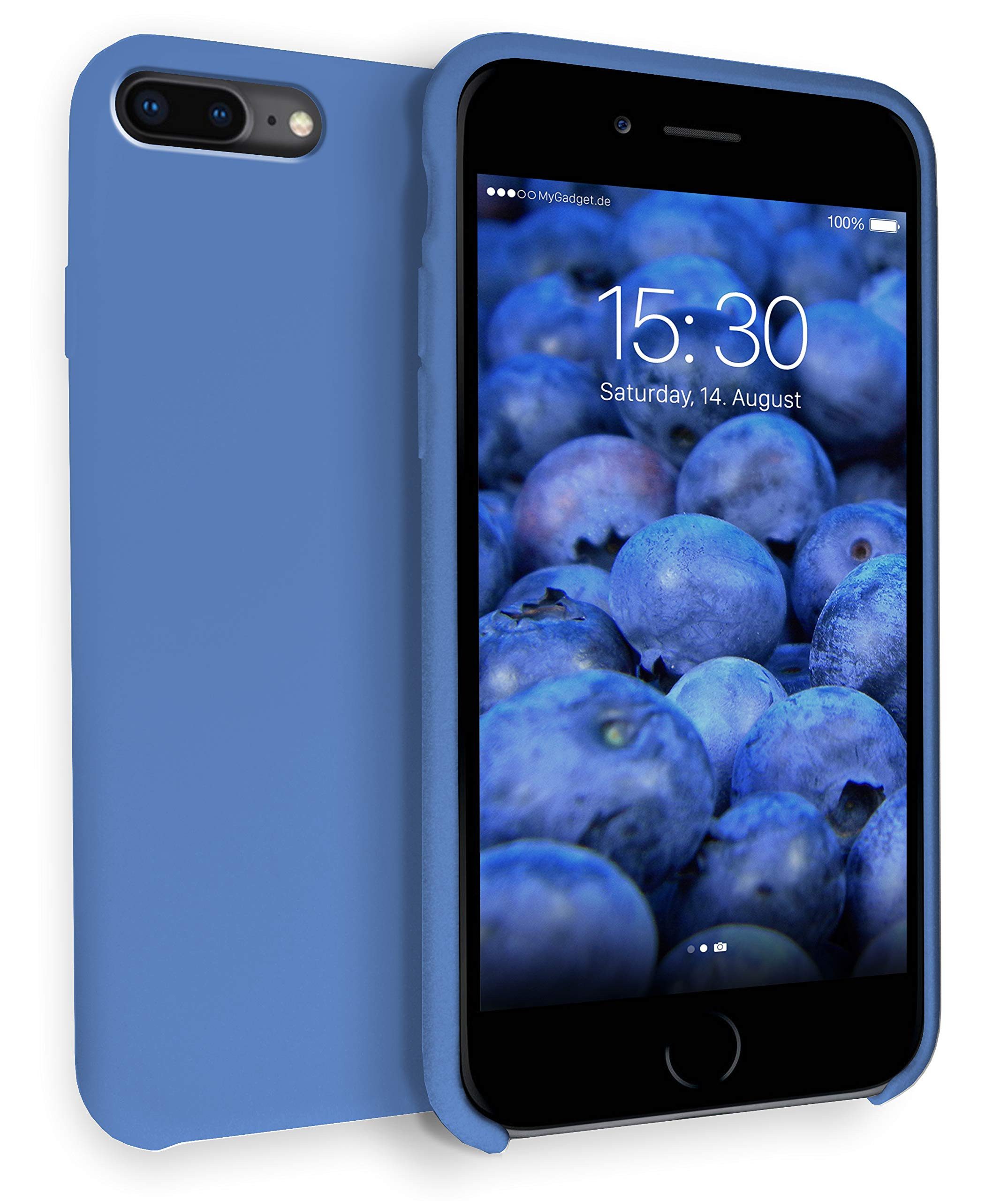 Mygadget Handyhülle Gummierte Schutzhülle Soft Case Silikon Cover Für