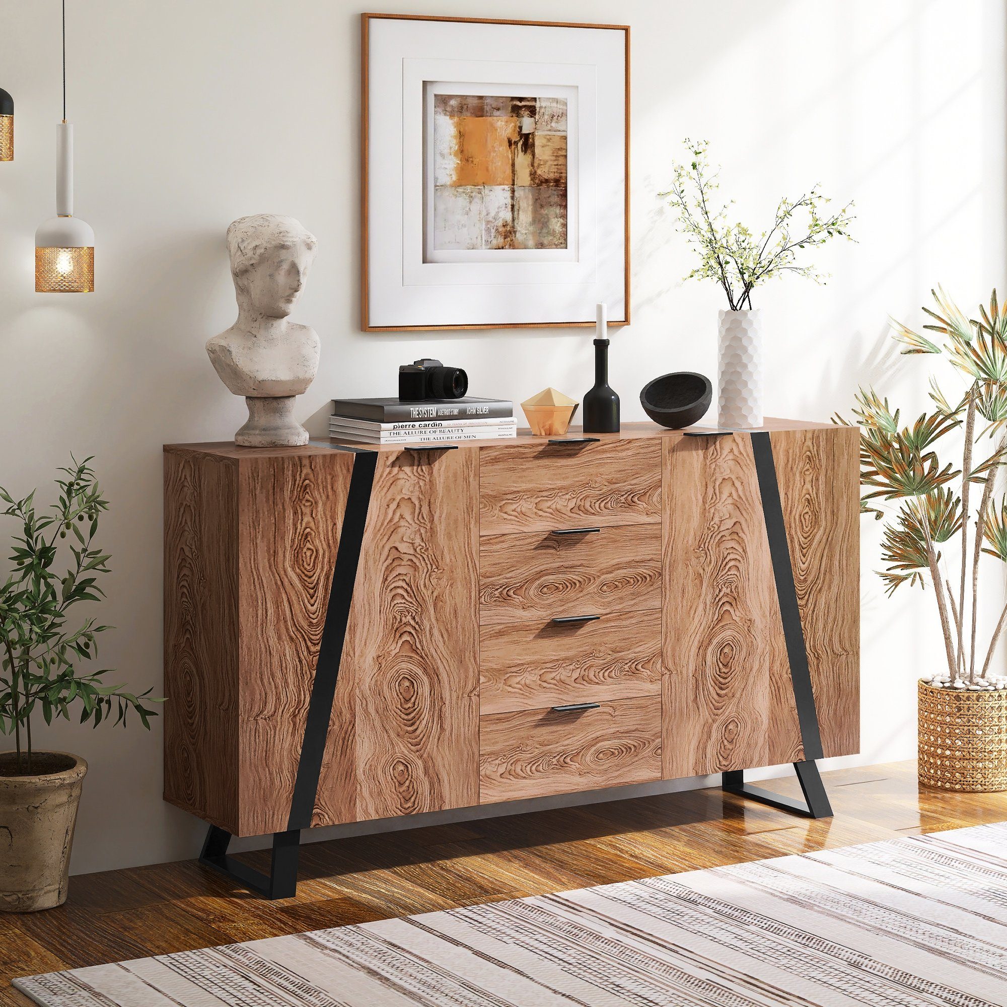 Sikaini Sideboard A Dj N621 Wf298551552naa Set 1 St Mit 2 Türen 4