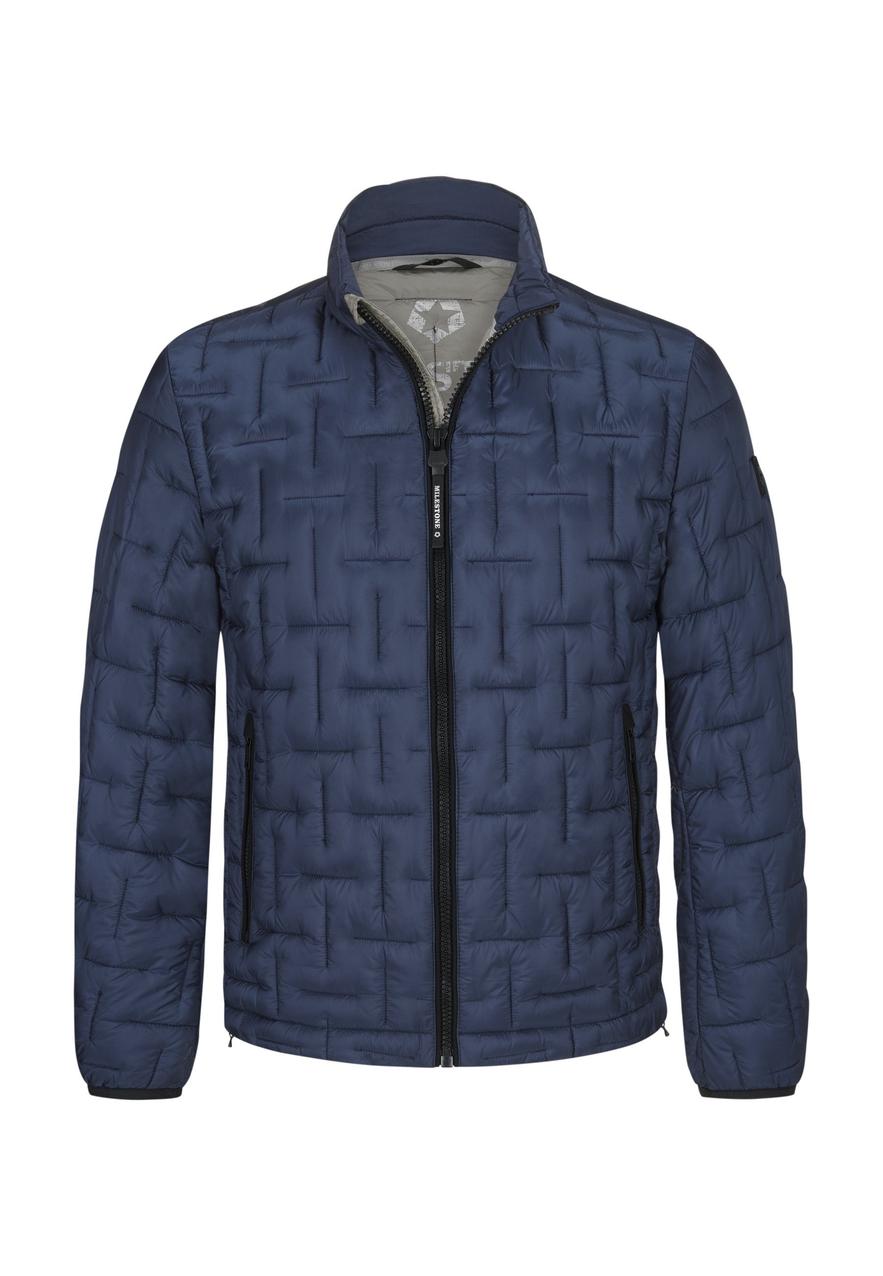 Milestone Steppjacke Msroswell Mit Logo Badge