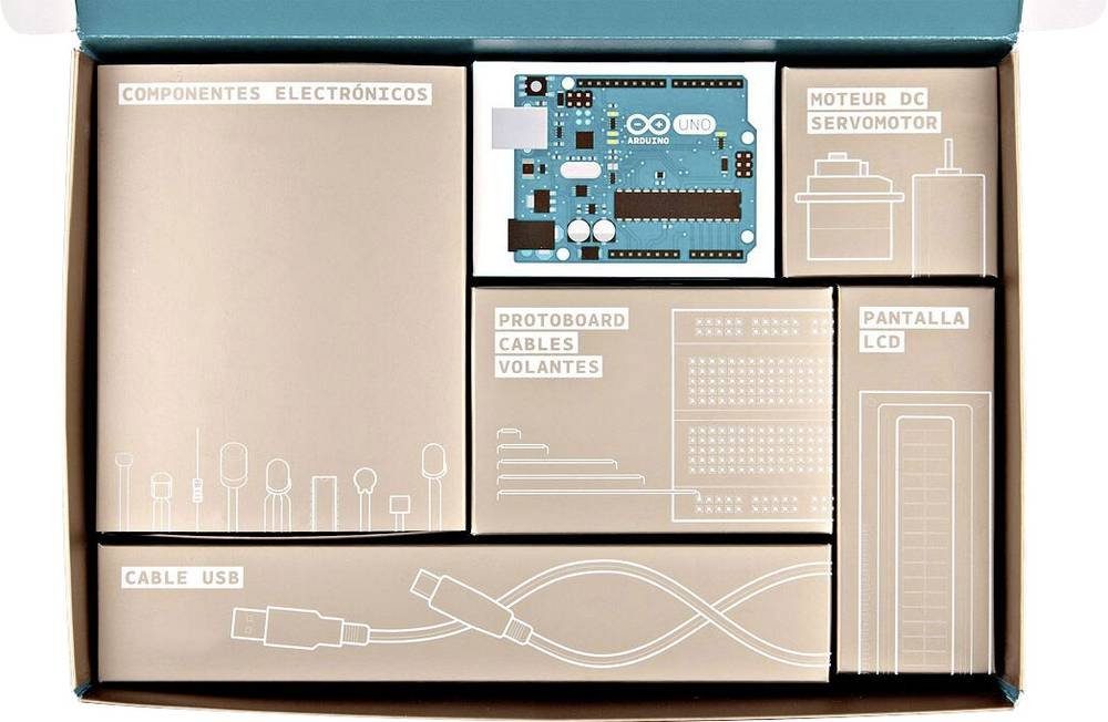 Arduino Arduino Kit Starter Kit (Portugese) Education ATMega328 Inhalt: 12 St. Barebone-PC