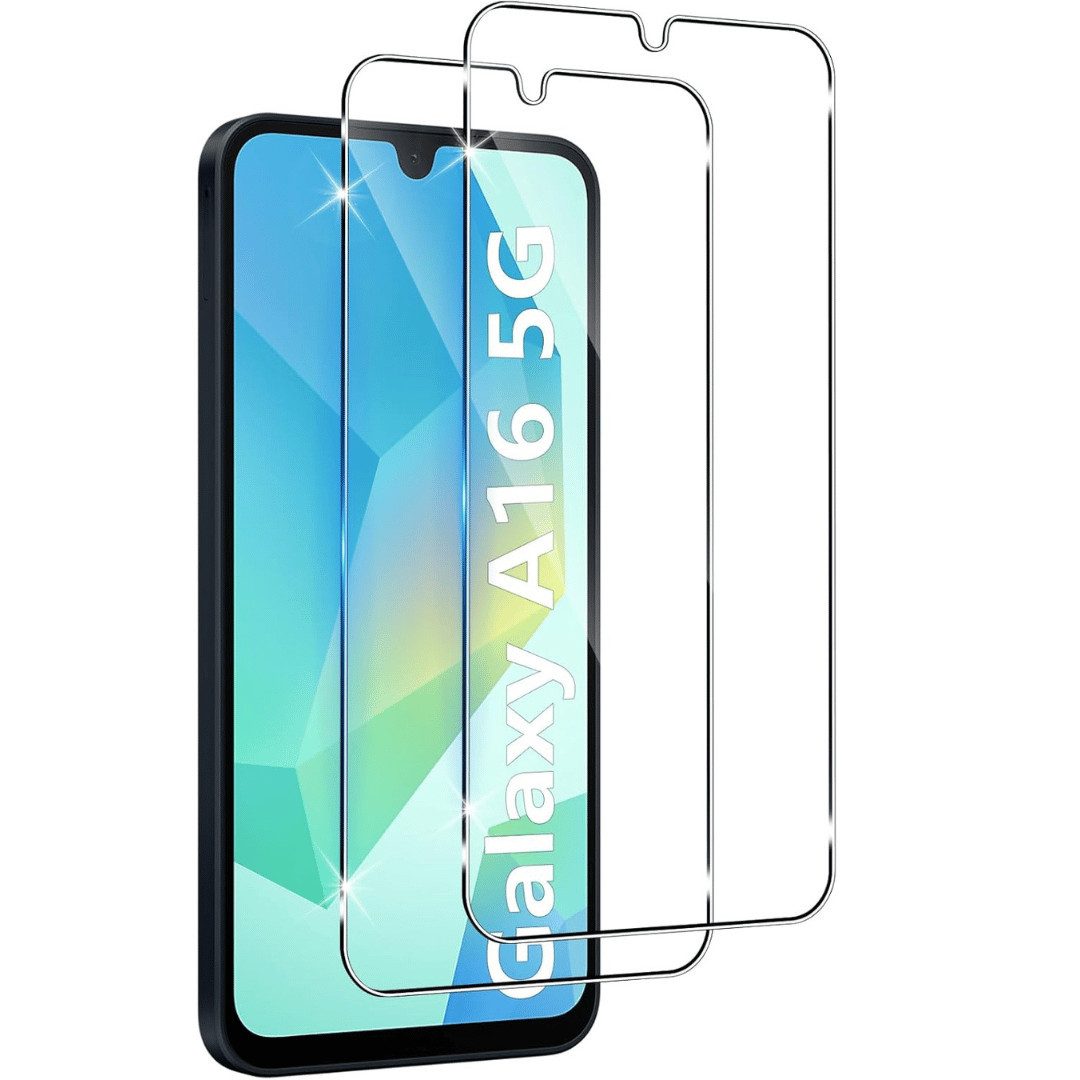 SmartUP Displayschutzglas 2X Schutzglas für Samsung Galaxy A16 5G Panzerfolie Display Full 9H ...