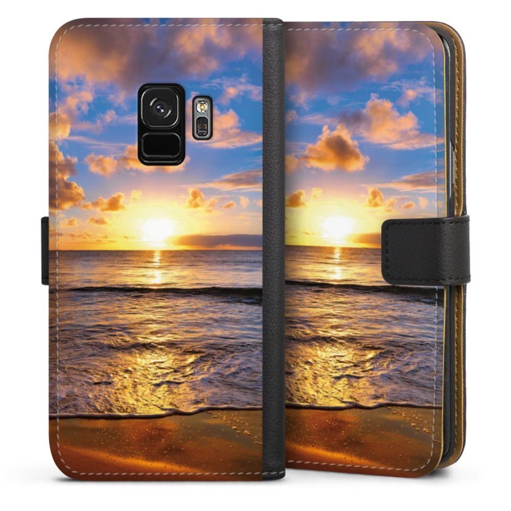 DeinDesign Handyhülle »Meer Sonnenuntergang Strand Strand«, Samsung ...