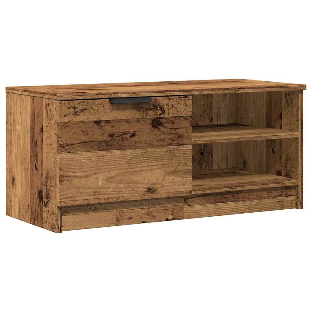 vidaXL Schrankmodule TV-Schrank Altholz-Optik 150x30x44,5 cm Holzwerkstoff