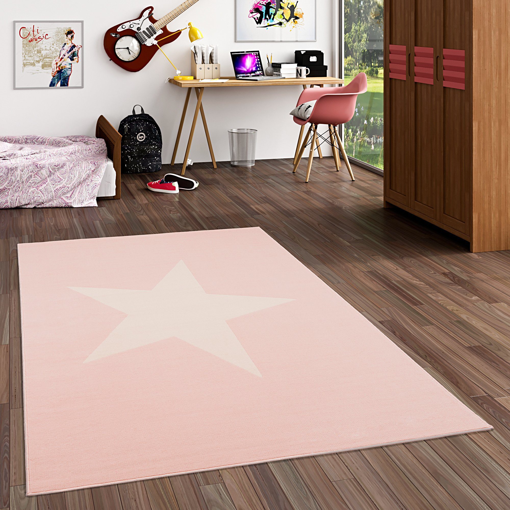 Pergamon Kinderteppich Kinder Und Jugend Teppich Trendline Stern