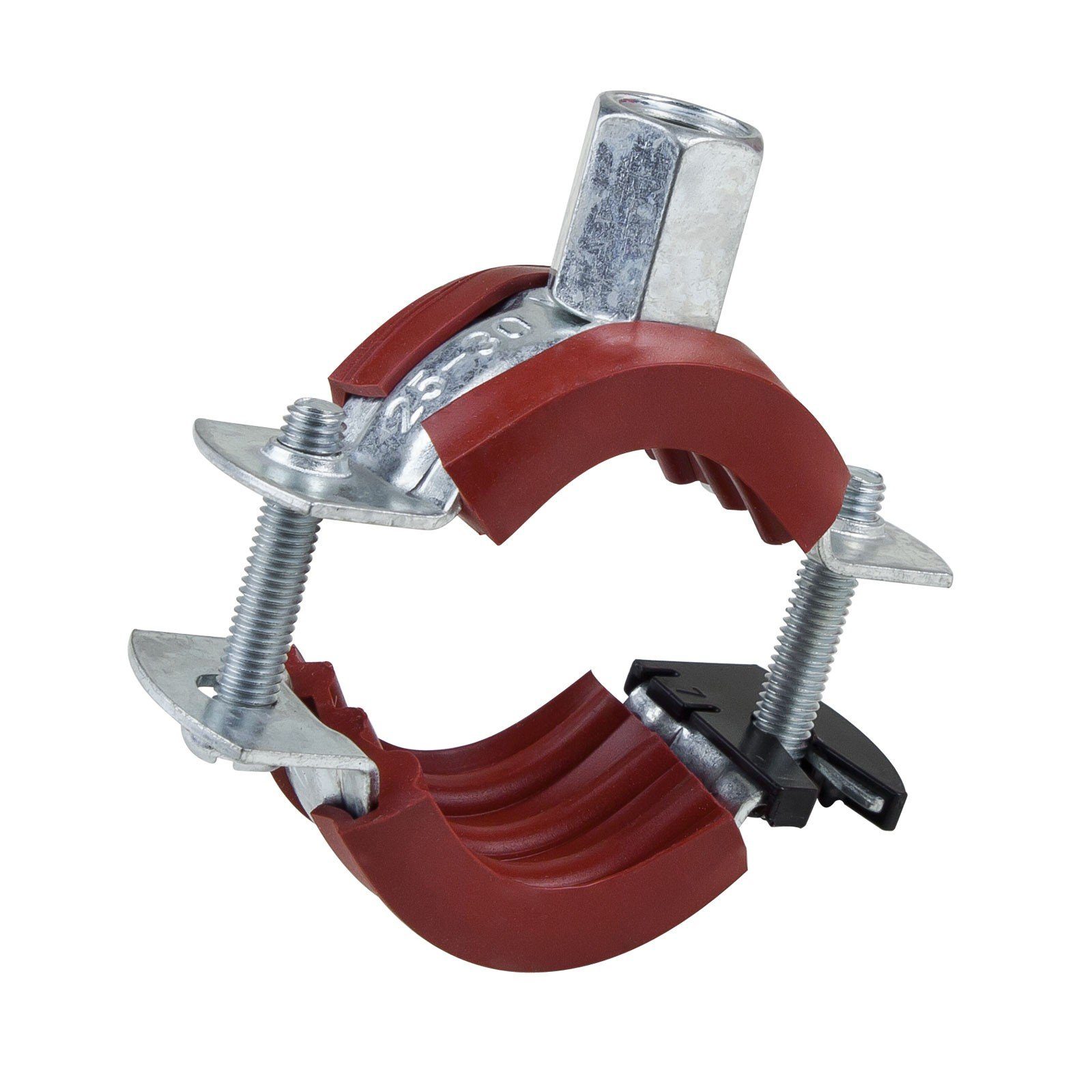 Symbionet Rohrschelle Solar Rohrschelle 47-52 mm 1 1/2 Zoll M8/M10 Schraubrohrschelle