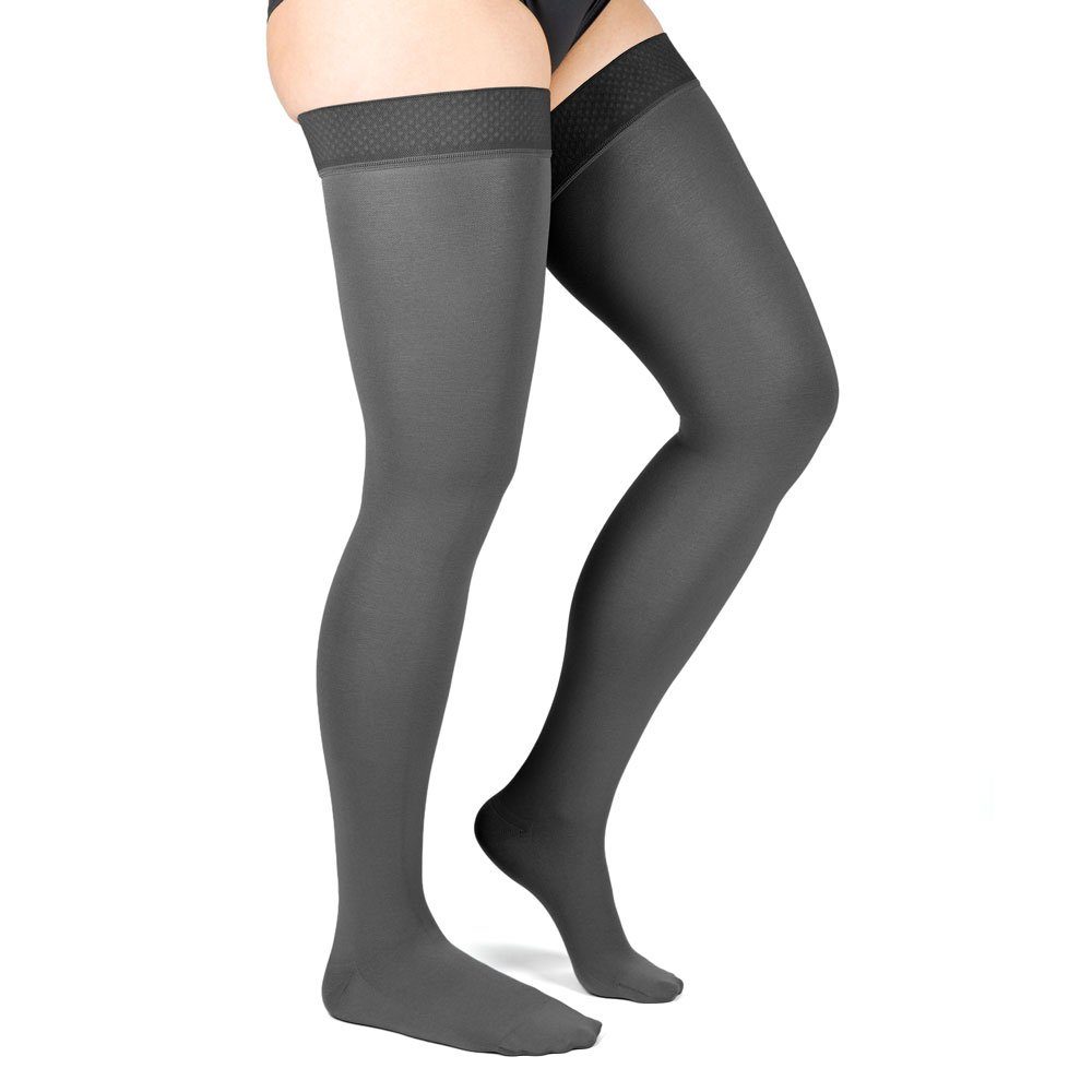 COMPRESSANA Strumpfhose Compressana Leganza Schenkelstrümpfe CCL1 mit Nopp