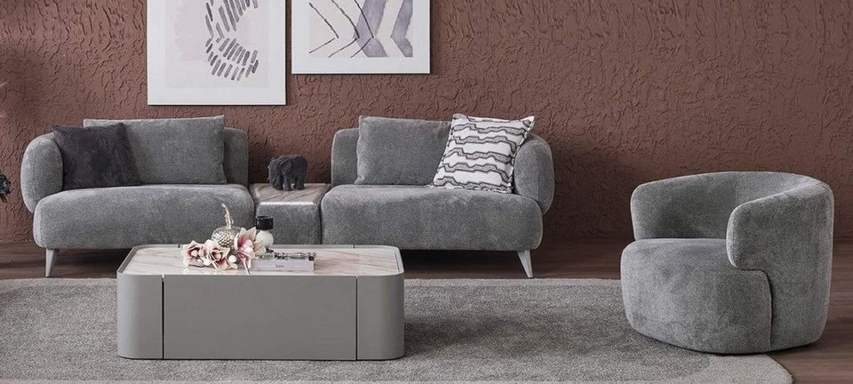 Jvmoebel Wohnzimmer Set Luxus Wohnzimmer Set 2tlg Sofa Sessel 31
