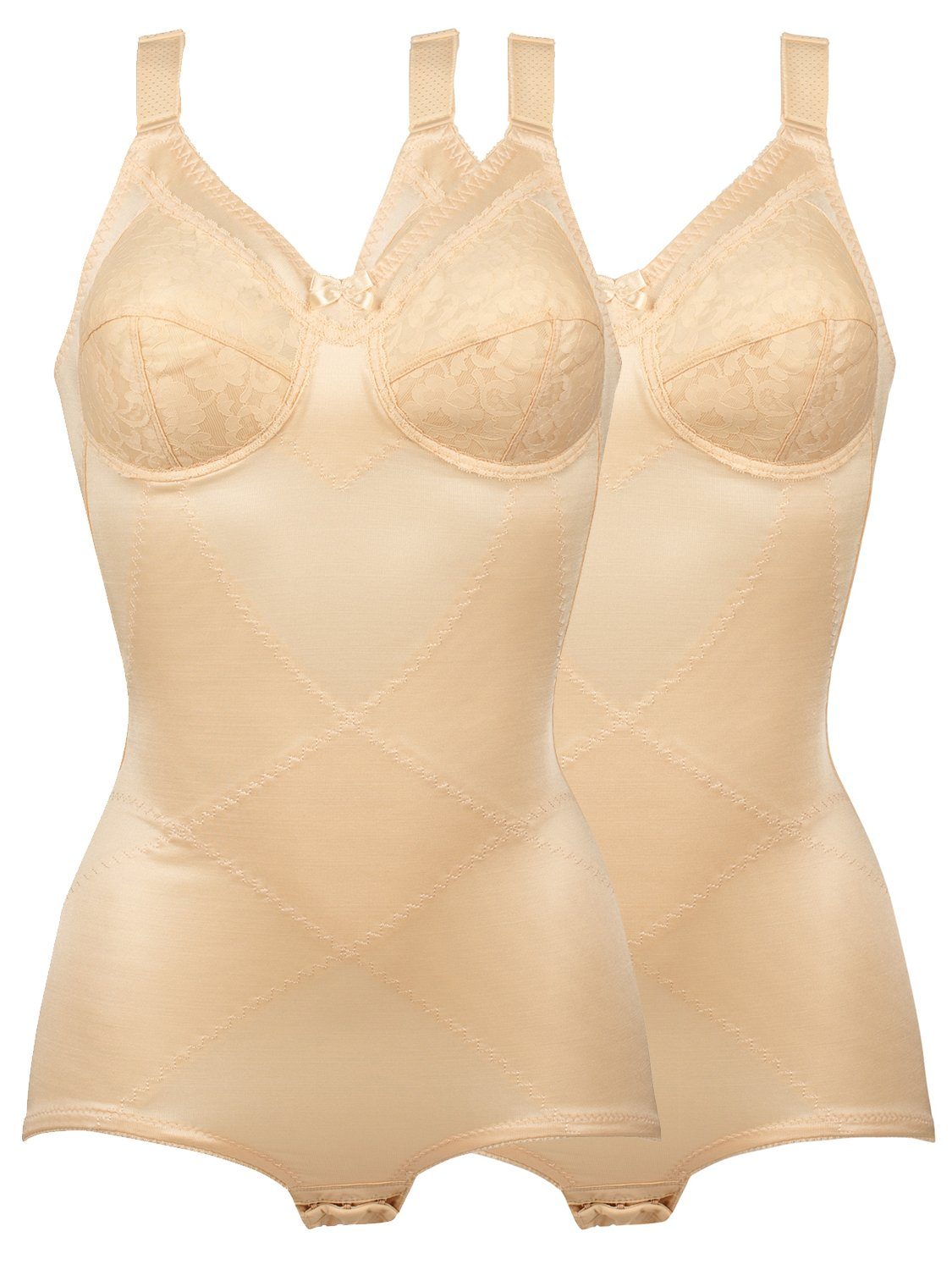 Naturana Miederbody 2er Pack Korselett ohne Bügel Classic (Spar-Set, 2 ...