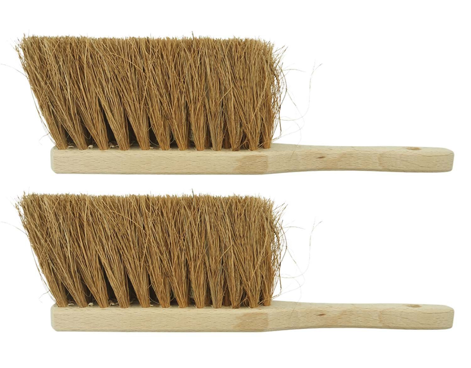 Varivendo Kehrgarnitur 2er Set Kokos Handfeger 28 Cm Handfeger