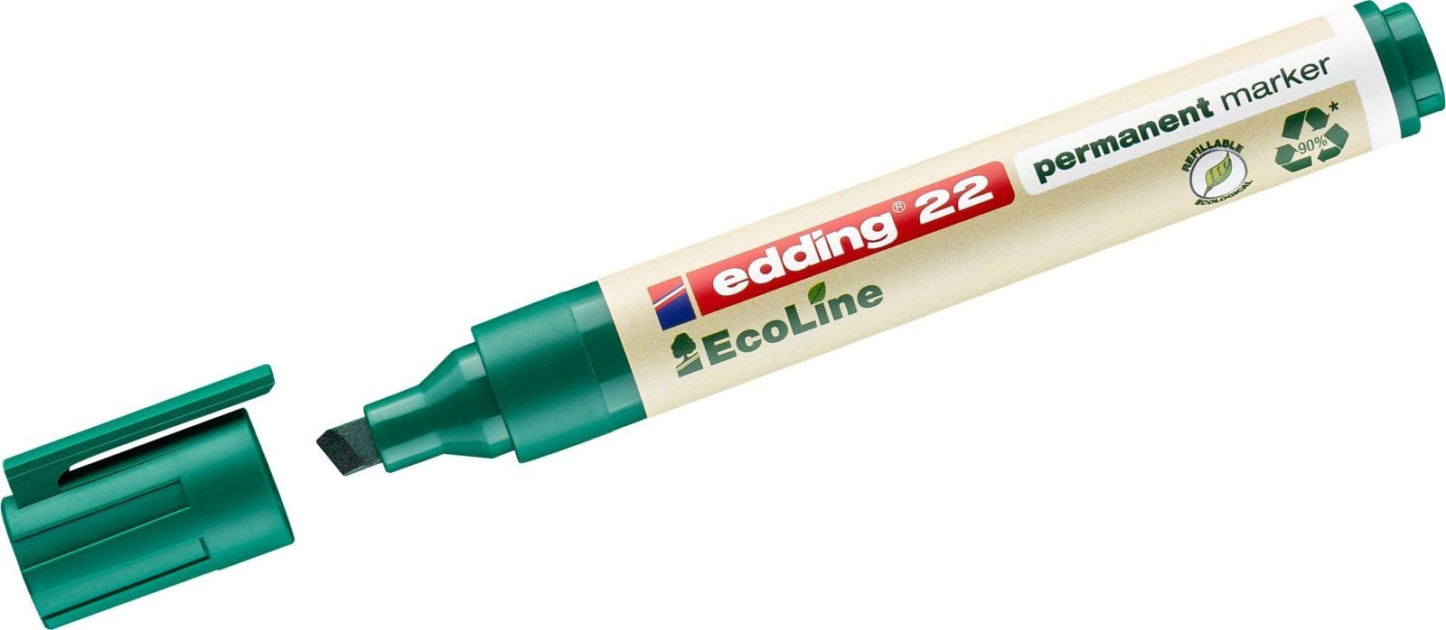 edding Permanentmarker Permanentmarker edding 22 EcoLine nachfüllbar 1 ...