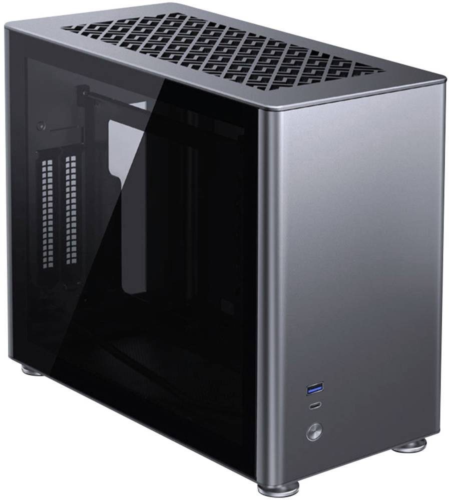 Jonsbo PC-Gehäuse Jonsbo A4 GREY Gaming-Gehäuse, PC-Gehäuse Grau