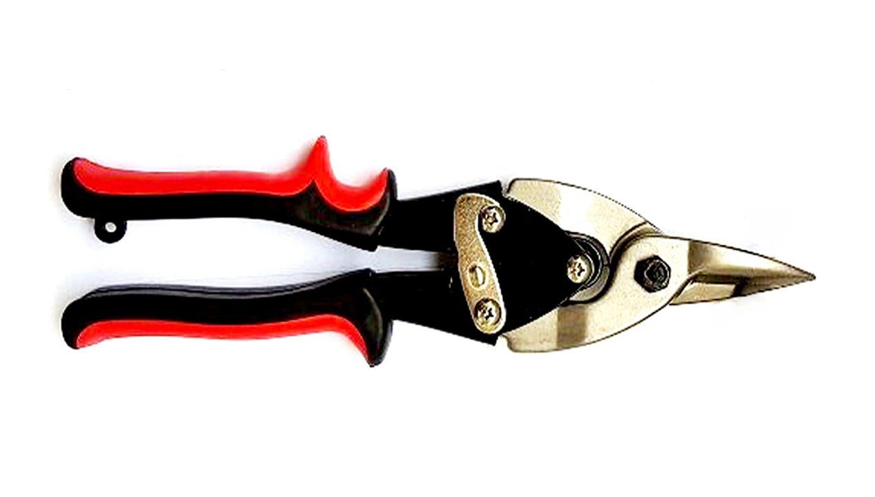 VaGo-Tools Blechschere Metallschere Blechschere Figurenschere Gerade 1x