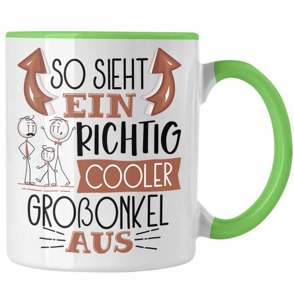 Trendation Tasse So Sieht Ein Richtig Cooler Großonkel Aus Geschenk