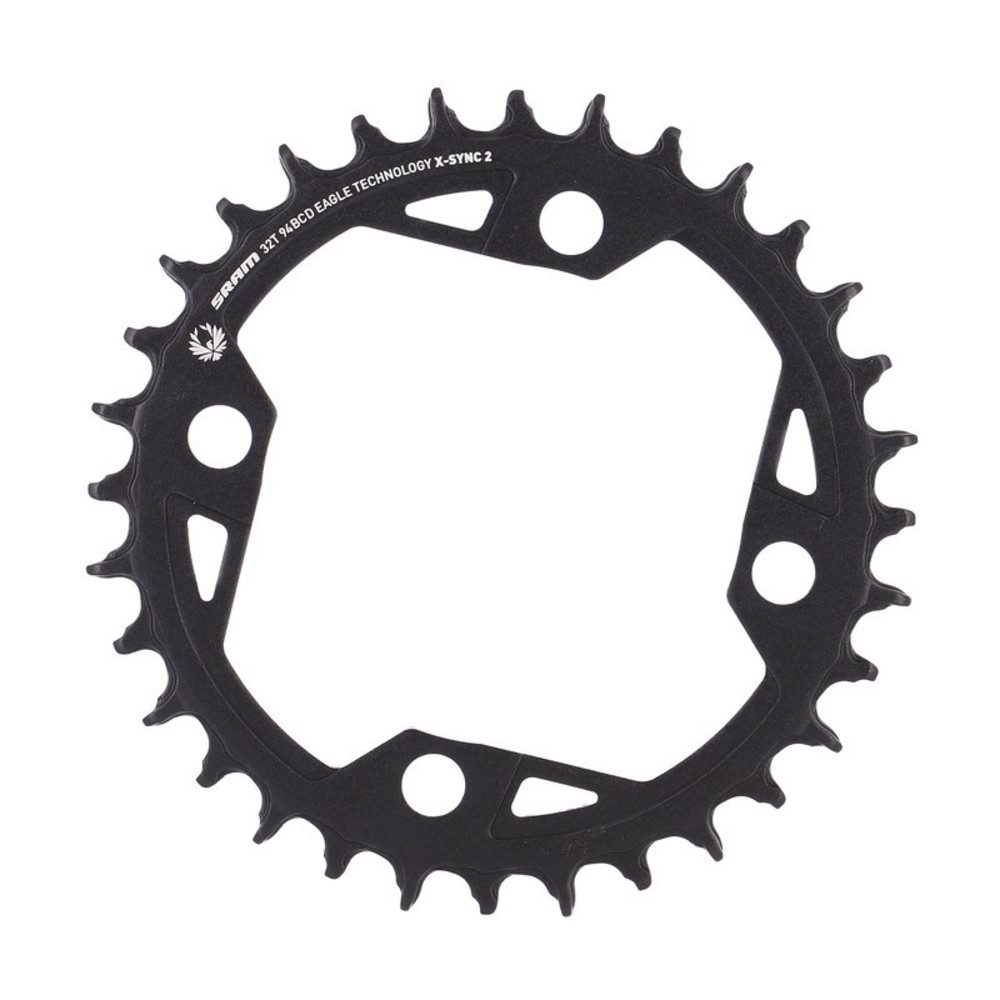 SRAM Fahrradketten Kettenblatt Sram X-Sync 12-f. Eagle 32 Z., schwarz, Alu, 94mm,LightPwr