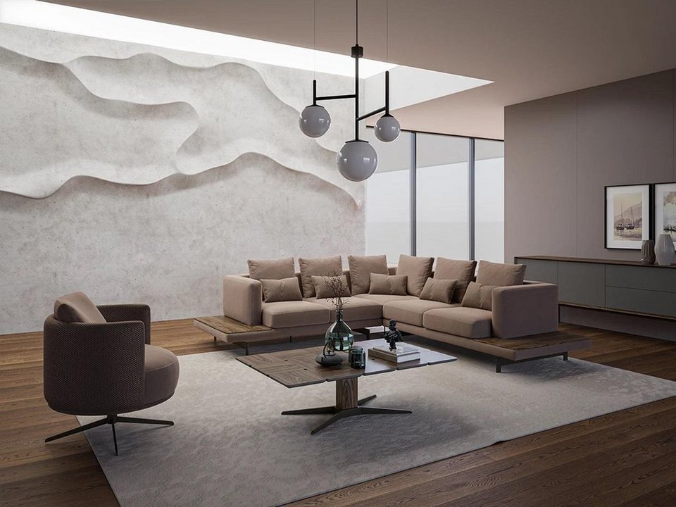 Jvmoebel Wohnzimmer Set Luxus Wohnzimmer Möbel Ecksofa L Form