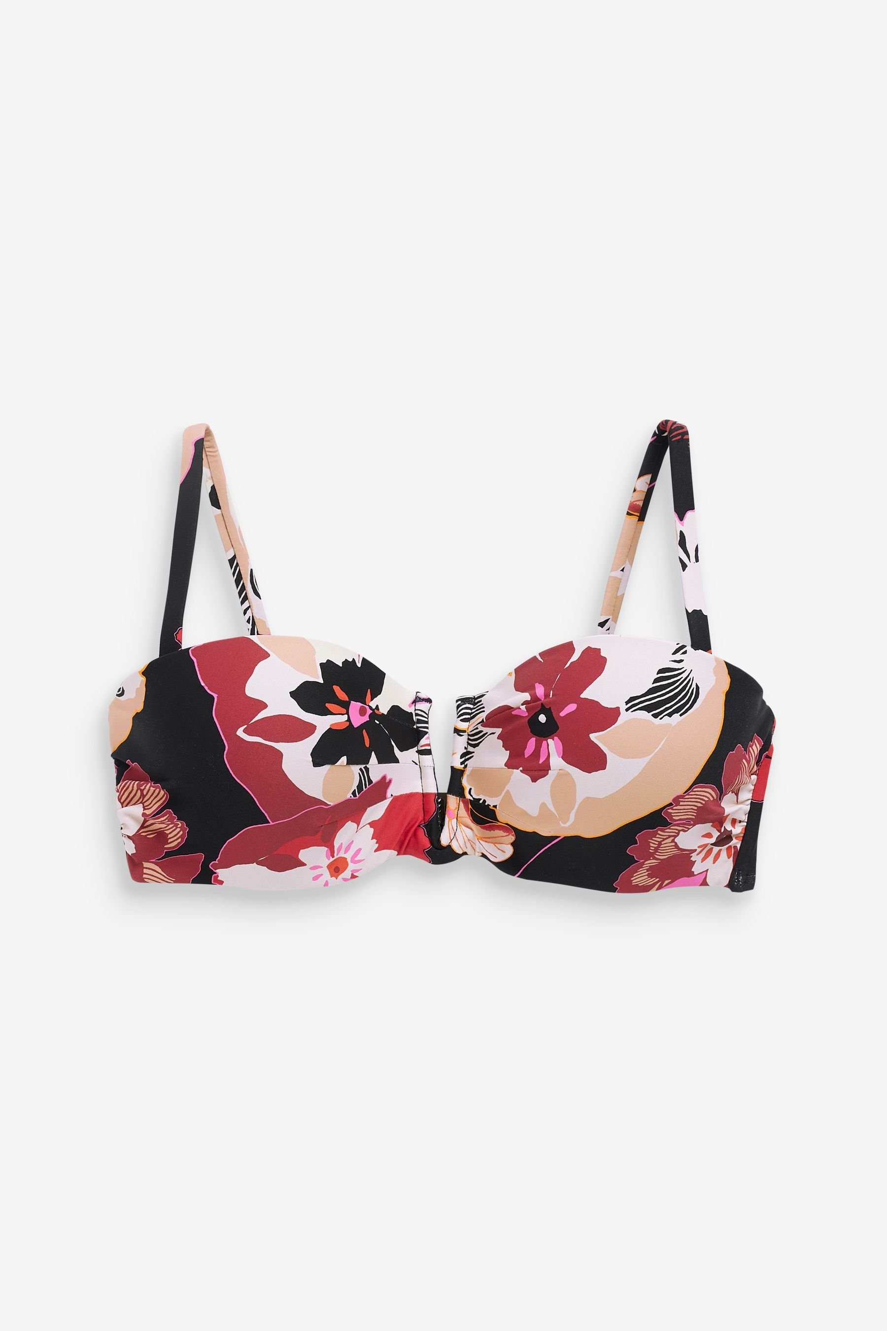 Next Bandeau Bikini Top Formendes Wattiertes Bandeau Bikinioberteil 1