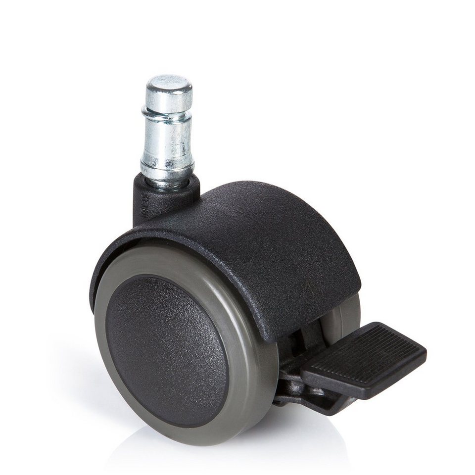 Hjh Office Stuhlrolle Stuhlrollen 5x Rolo Stop 10mm50mm 5er Pack