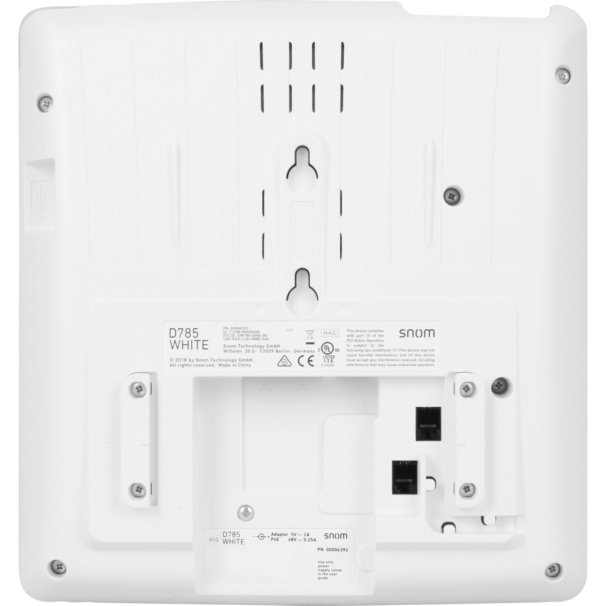 Snom snom D785, VoIP-Telefon, (Bluetooth, PoE) Festnetztelefon