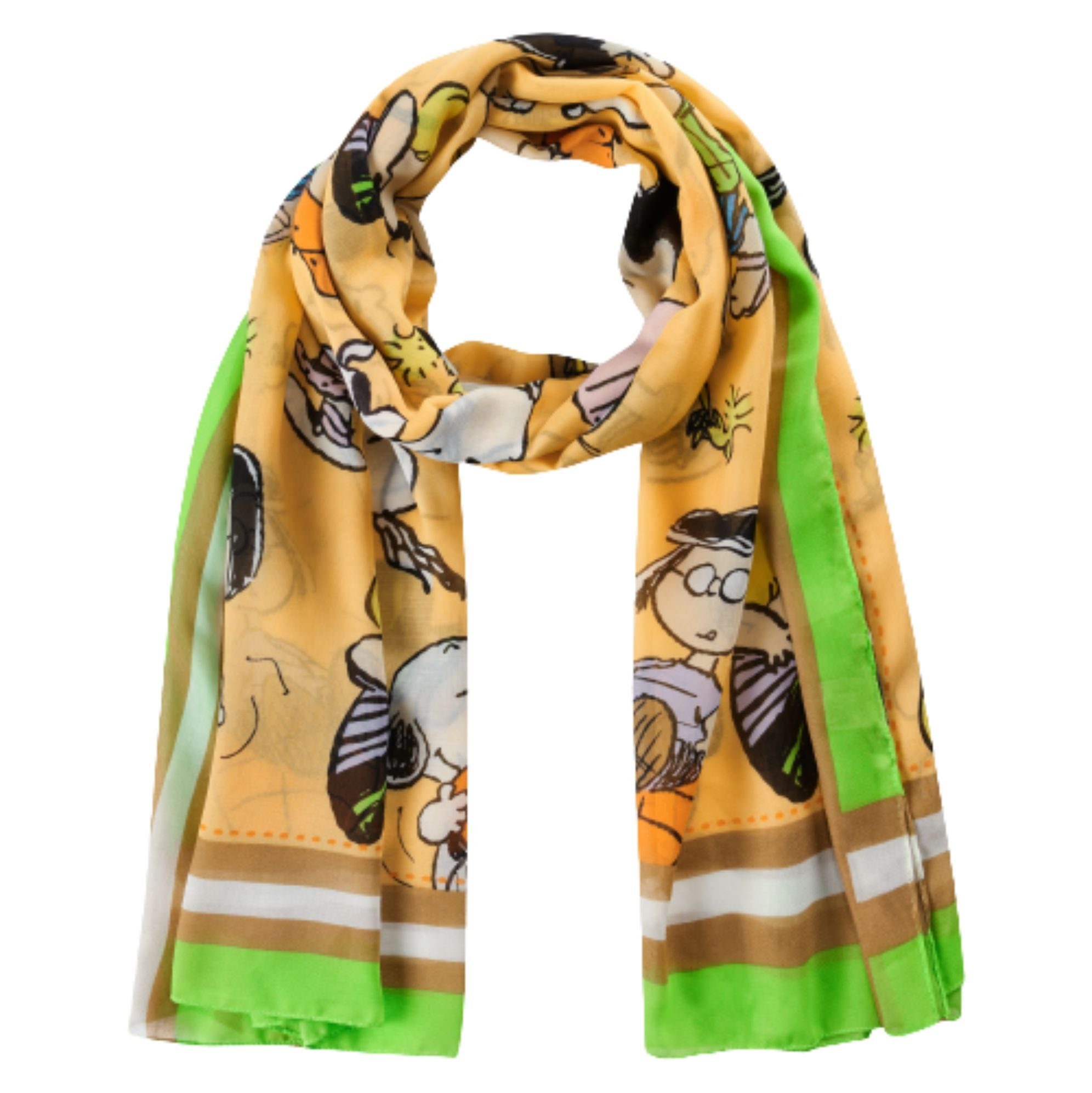 Codello Modeschal Codello Peanuts Schal Orange Leicht Und Fein