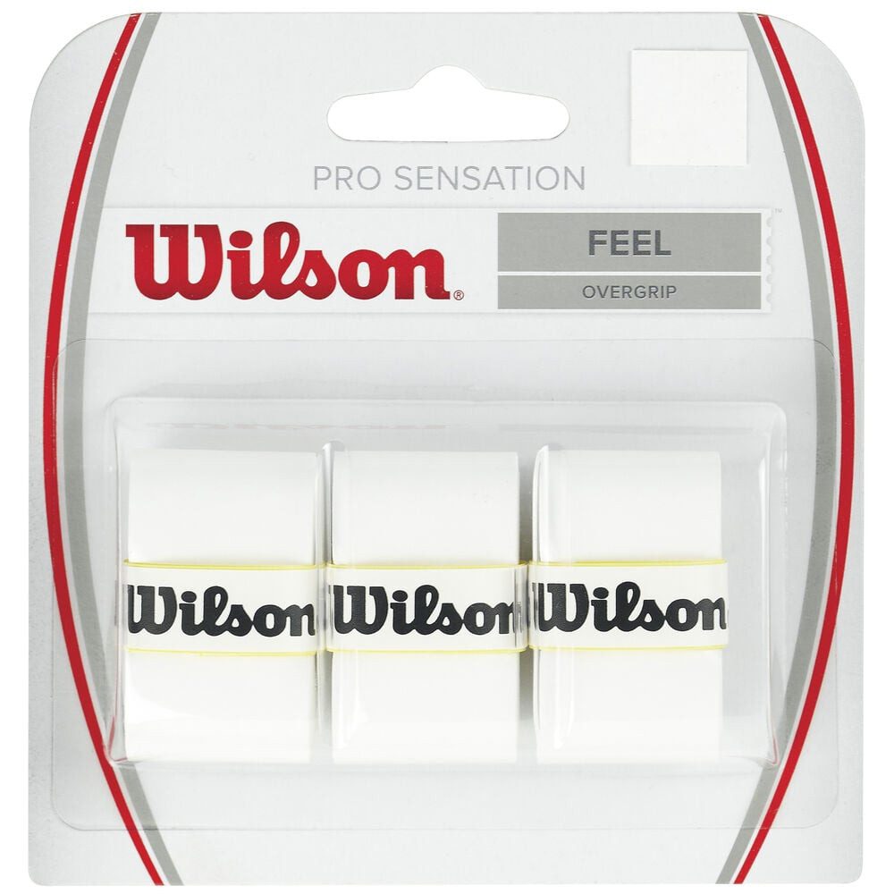 Wilson Griffband Pro Overgrip Sensation 3 Pack weiß
