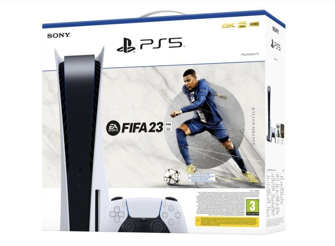 PlayStation 5, Disk Edition + EA Sports FC 24 (DLC)