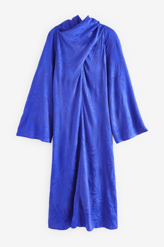 Next Maxikleid Jacquard Maxikleid Mit Langen Ärmeln Zierdrehung 1