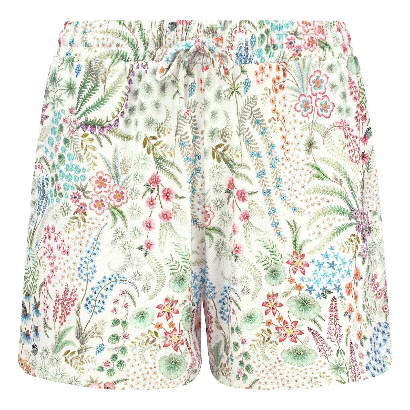PiP Studio Pyjamashorts Bob Short Trousers Querida mit geblümten Muster