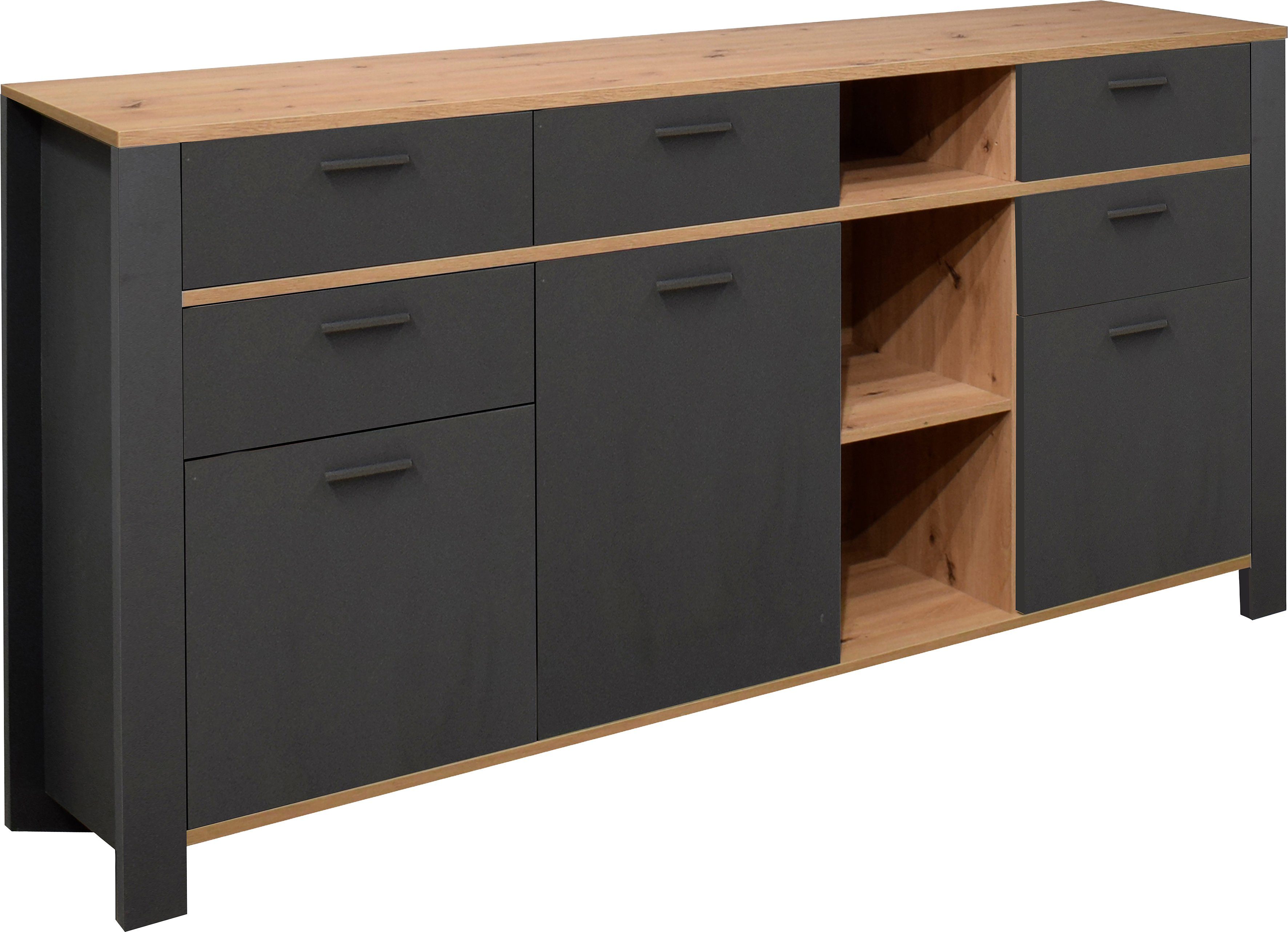 Mäusbacher Sideboard Nele, Breite 193 cm, B/T/H: 193/44/92 cm