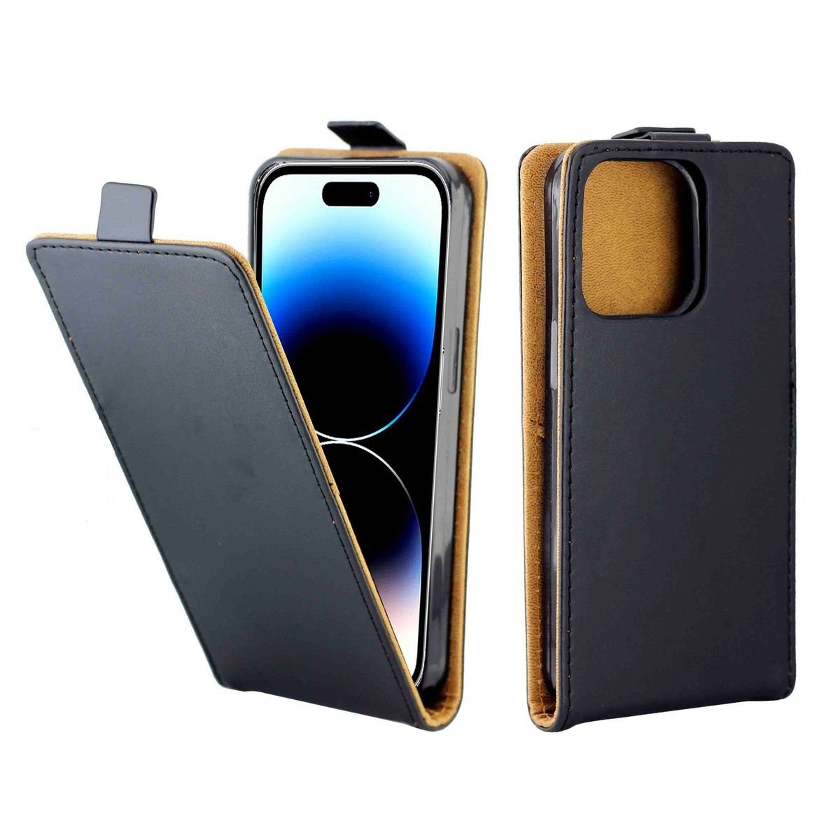 Wigento Handyhülle Für Apple Iphone 14 Pro Max Fliptasche Premium
