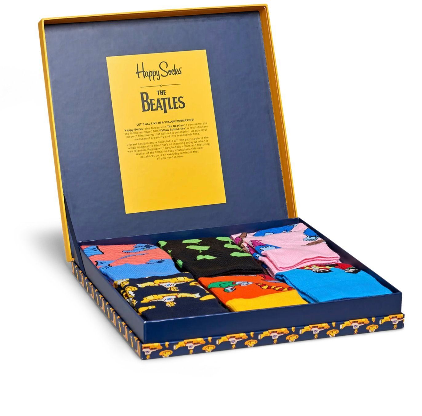 Happy Socks Freizeitsocken The Beatles Collector Box Set 1 Paar Otto