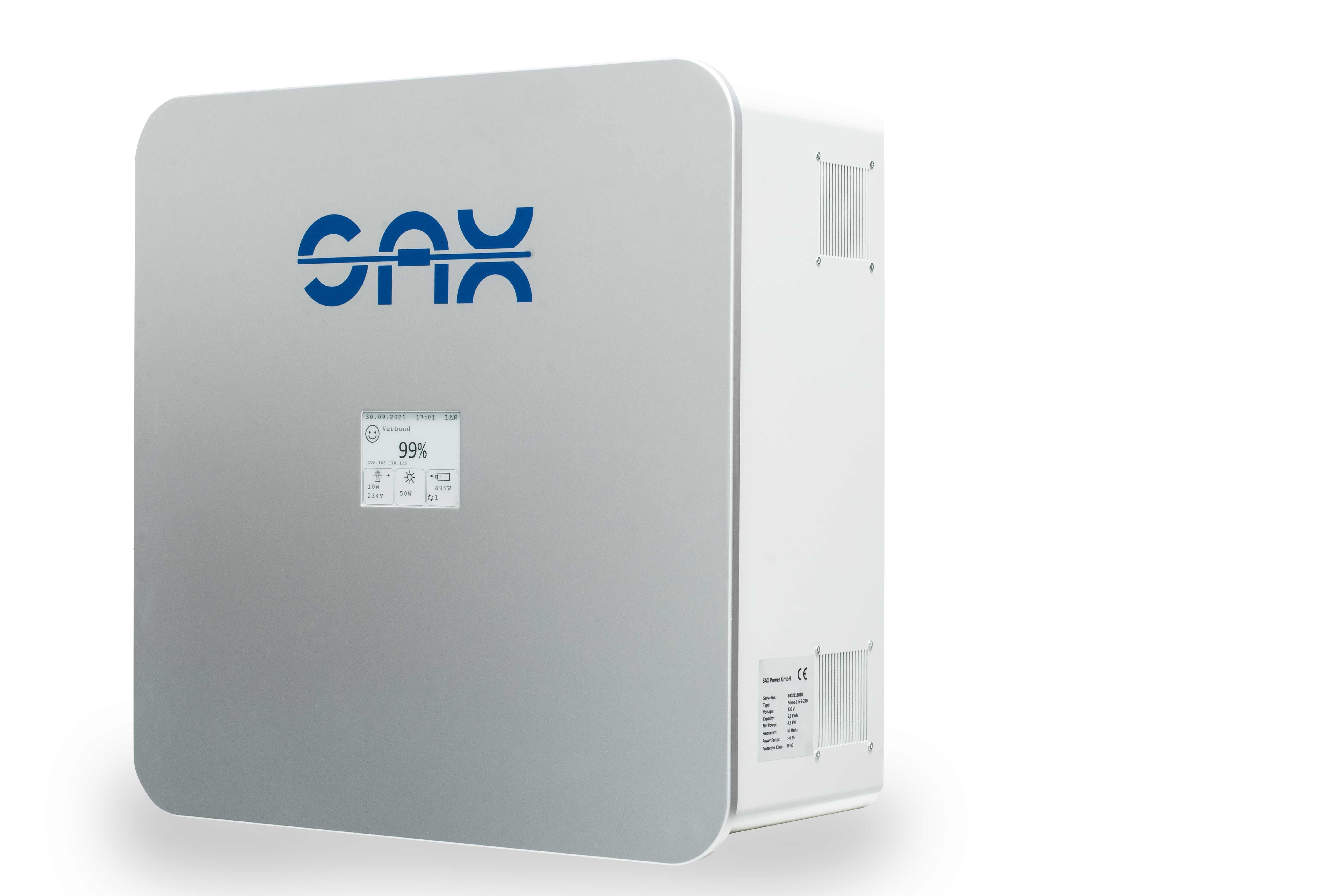 SAX-Power Solaranlage SAX power HOME 7,7kWh Smart Meter ADW200-D16-S2 ...