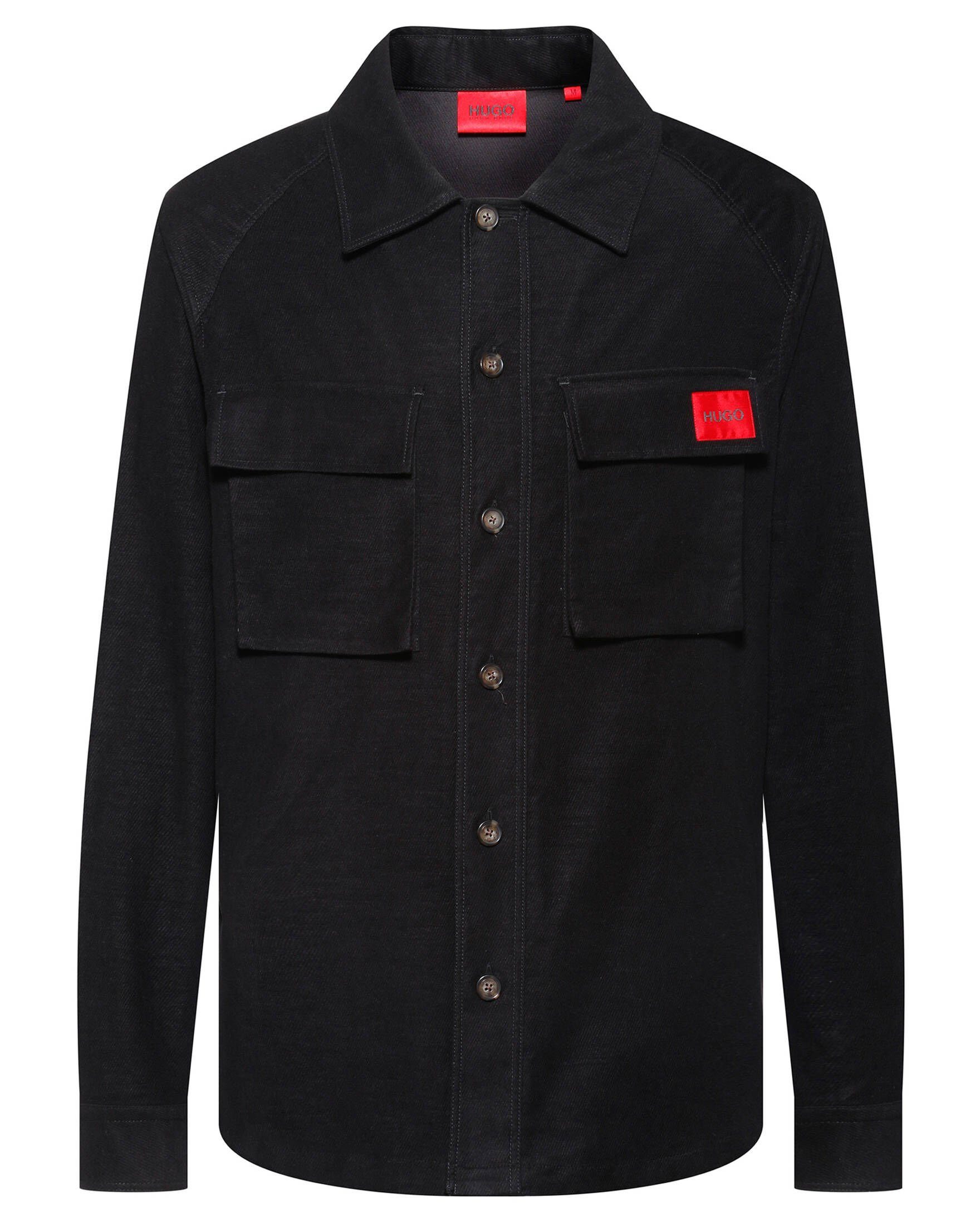 Hugo Langarmhemd Herren Hemd Ederico Langarm Oversized 1 Tlg