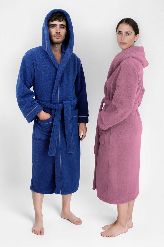 My Home Unisex Bademantel Lillou Ideal Für Sauna And Spa