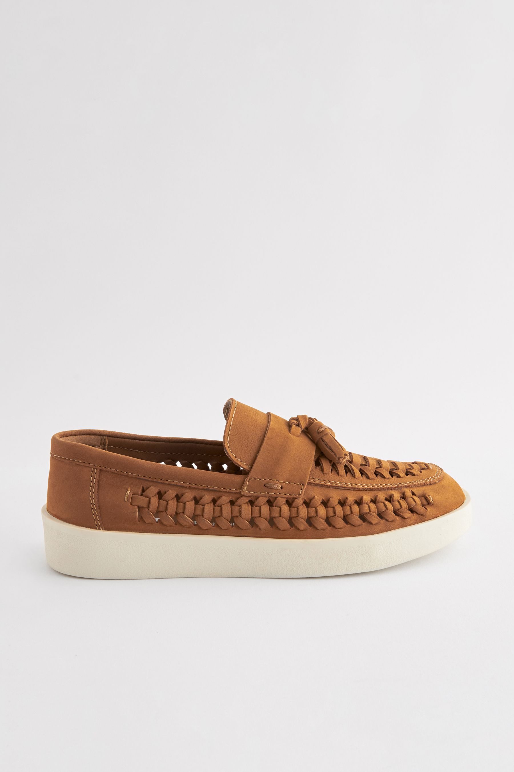 Next Loafer Aus Geflochtem Leder Mit Quaste Loafer 1 Tlg