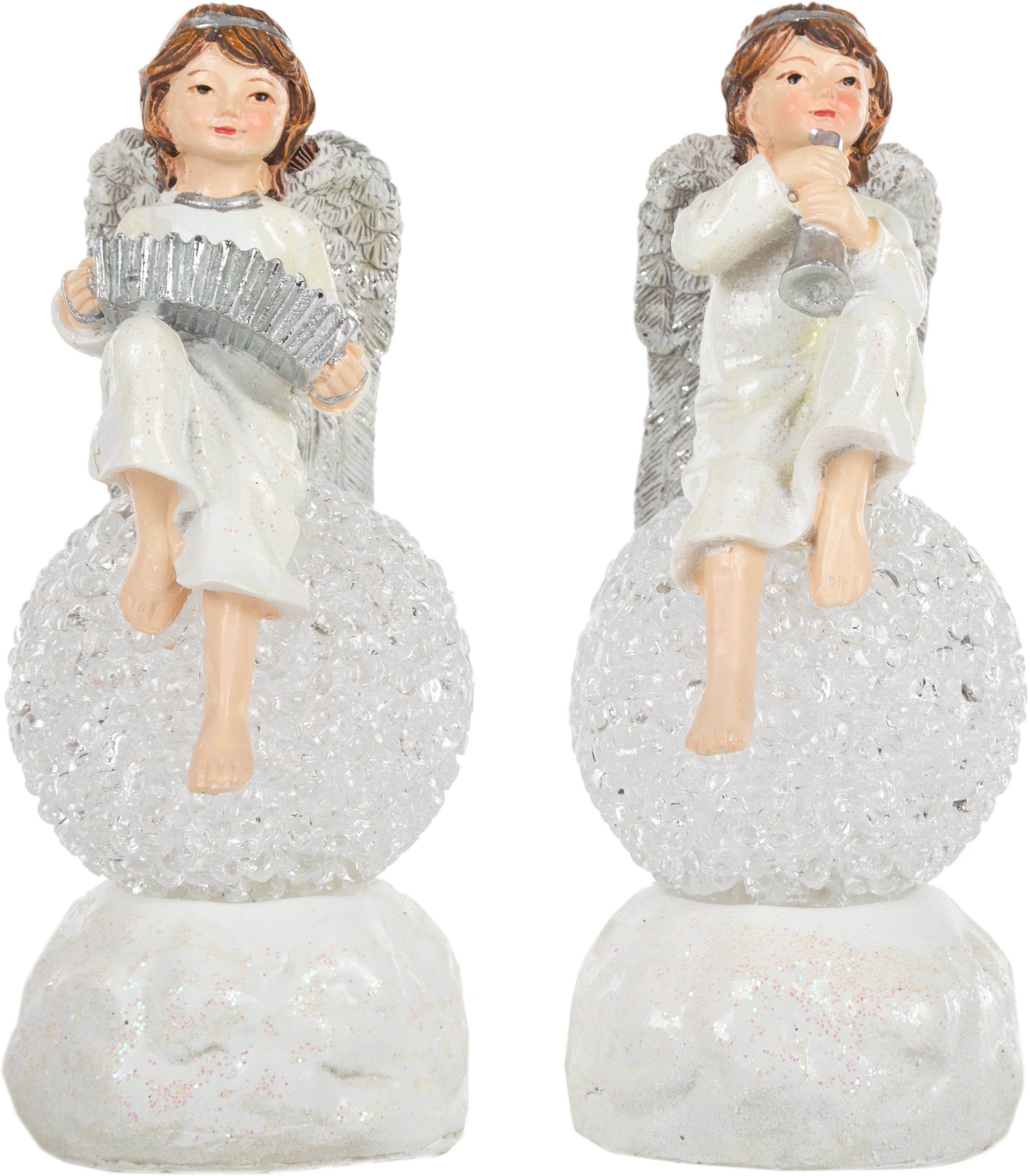 Myflair Möbel And Accessoires Engelfigur Weihnachtsdeko Set 2 St Mit