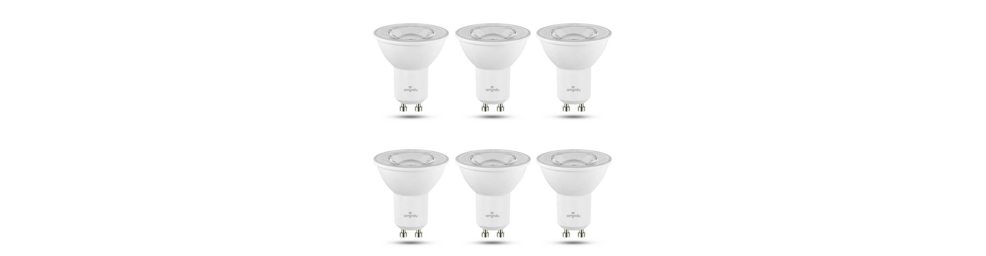 Amindu Led Leuchtmittel Gu10 Warmweiß Oder Kaltweiß 425lm 4w