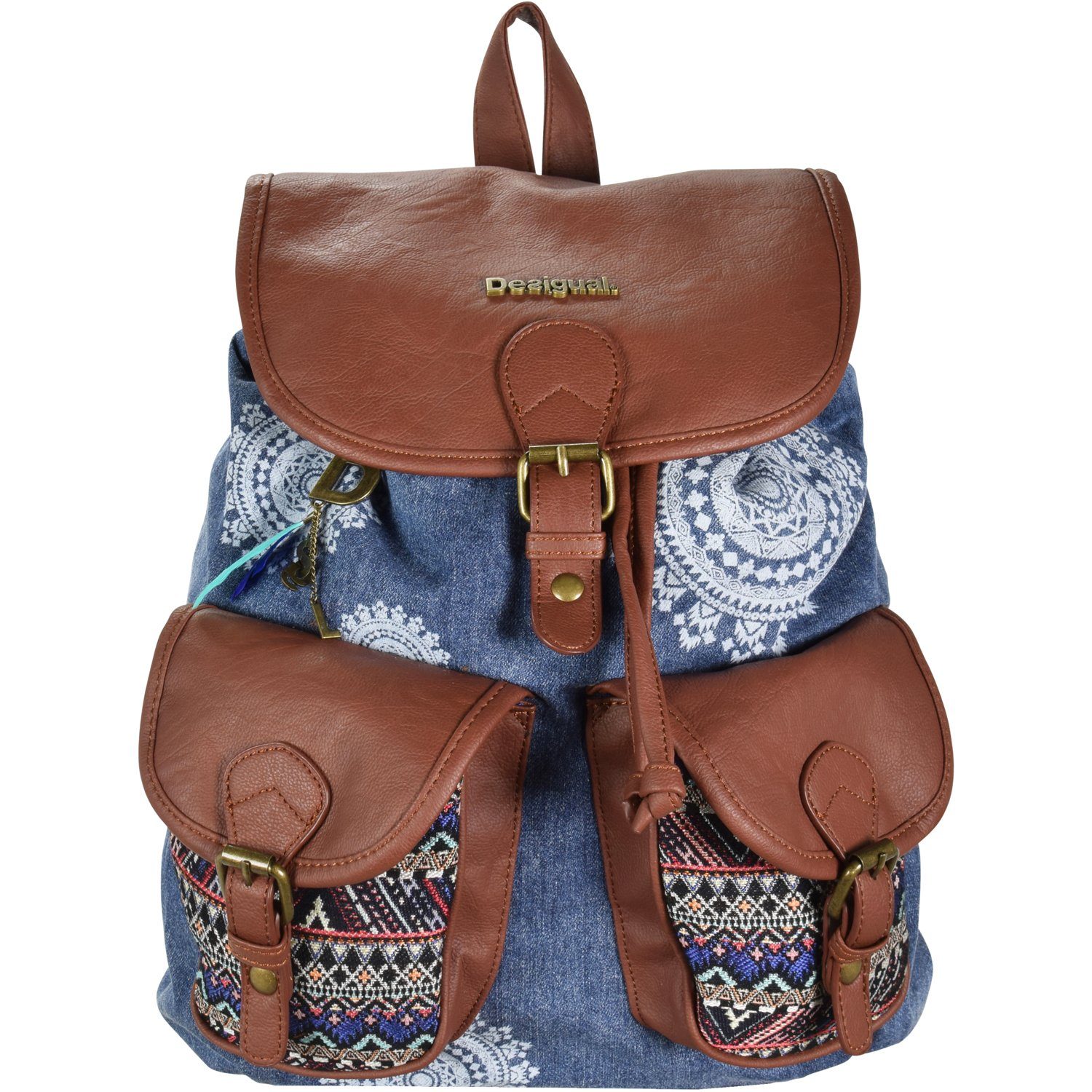 Desigual Rucksack, Ausstattung: Tasche(n) innen, Reißverschlussfach ...